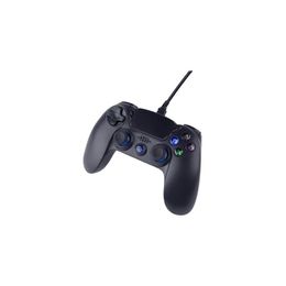 Gembird JPD-PS4U-01 - gamepad - wired - Controller - Sony PlayStation 4