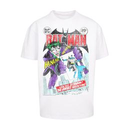 F4NT4STIC Shirt 'Batman Joker Playing Card Cover' male White size XL