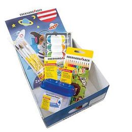 Eberhard Faber Winner Schulestarter Set Aufbewahrungsbox blau, gelb 22,0 x 31,0 x 10,0 cm