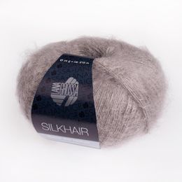 Silkhair von Lana Grossa, Taupe, aus Mohair