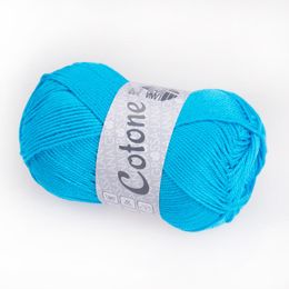 Cotone Uni von Lana Grossa, T&uuml;rkis, aus Baumwolle