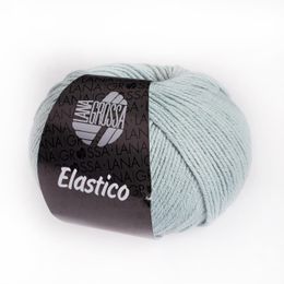 Elastico von Lana Grossa, Graugr&uuml;n, aus Baumwolle