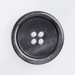 Klassischer Perlmuttknopf, 1 St&uuml;ck, &Oslash; 25 mm