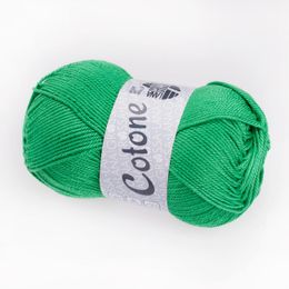 Cotone Uni von Lana Grossa, Gr&uuml;n, aus Baumwolle