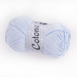 Cotone Uni von Lana Grossa, Zartblau, aus Baumwolle