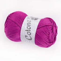 Cotone Uni von Lana Grossa, Zyklam, aus Baumwolle