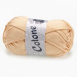 Cotone Uni von Lana Grossa, Pfirsich, aus Baumwolle