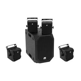 Omnitronic Set BOB-10A sw + 4x BOB-4 sw
