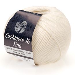 Cashmere 16 Fine von Lana Grossa, Rohwei&szlig;, aus Schurwolle