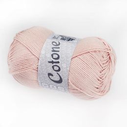 Cotone Uni von Lana Grossa, Puderrosa, aus Baumwolle