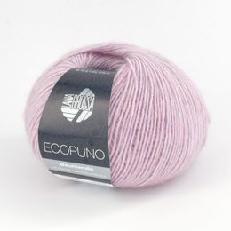Ecopuno von Lana Grossa, Flieder, aus Baumwolle