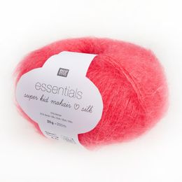 Essentials Super Kid Mohair Loves Silk von Rico Design, Melone, aus Mohair