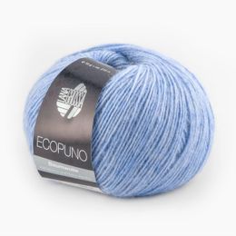 Ecopuno von Lana Grossa, Hellblau, aus Baumwolle