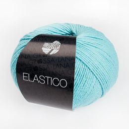 Elastico von Lana Grossa, Hellpetrol, aus Baumwolle