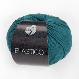 Elastico von Lana Grossa, Dunkelgr&uuml;n, aus Baumwolle