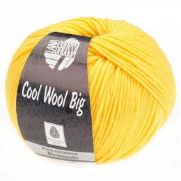 Cool Wool Big von Lana Grossa, Sonnengelb, aus Schurwolle