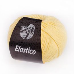 Elastico von Lana Grossa, Gelb, aus Baumwolle