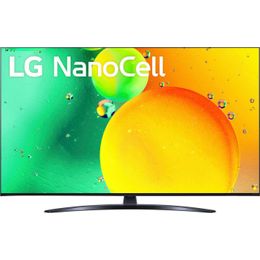 LG 65NANO769QA LED-Fernseher (164 cm/65 Zoll, 4K Ultra HD, Smart-TV, α5 Gen5 4K AI-Prozessor, Direct LED, HDMI 2.0, Sprachassistenten), schwarz