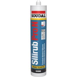 Soudal SILIRUB PRO N Premium Silikondichtstoff, Anthrazit