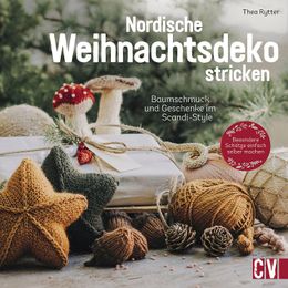 Christophorus Buch "Nordische Weihnachtsdeko stricken"