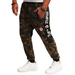 RMK Jogginghose Herren Trainingshose Sport Fitnesshose Camouflage Army Tarn Hose