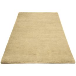 Wollteppich Gabbeh - Indus - 174 x 102 cm - beige, morgenland, rechteckig, Höhe: 18 mm, Wohnzimmer, Handgeknüpft, Einzelstück mit Zertifikat, beige