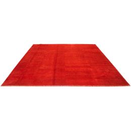 Wollteppich Gabbeh - Perser - 288 x 262 cm - dunkelrot, morgenland, rechteckig, Höhe: 18 mm, Wohnzimmer, Handgeknüpft, Einzelstück mit Zertifikat, rot