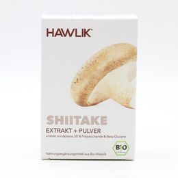 Bio Shiitake Extrakt+Pulver Kapseln 60 St