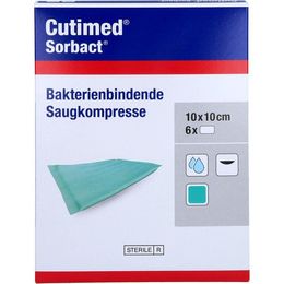 B2B Medical Cutimed Sorbact Saugkompressen 10x10 cm 6 St