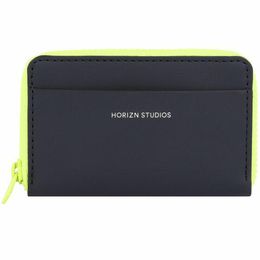 HORIZN STUDIOS Geldbörse 10 cm night blue/neon yellow