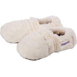 greenlife value Warmies Slippies Schuhe Deluxe Gr.36-40 crem.plush 1 St