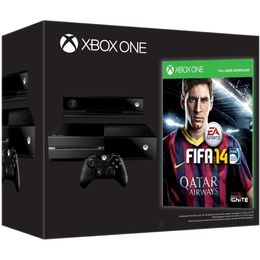 Microsoft Xbox One 500GB - Schwarz - Limited Edition Day One 2013 + FIFA 14