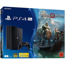 Sony PlayStation 4 Pro 1000GB - Schwarz - Limited Edition God of War + God of War