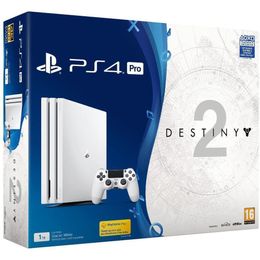 Sony PlayStation 4 Pro 1000GB - Weiß + Destiny 2
