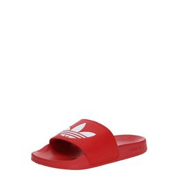 adidas originals Pantolette 'Adilette Lite' Damen Größe 48.5/49 rot / weiß