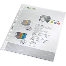 Leitz Prospekthülle Prospekthüllen A4, genarbt 0000 A4 90µ geprägt