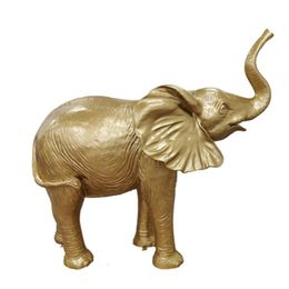 JVmoebel Skulptur Statuen Skulptur Elefant aus Kunststoff Figur 160x160cm Statue