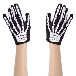 buttinette Kinder-Handschuhe "Skelett"