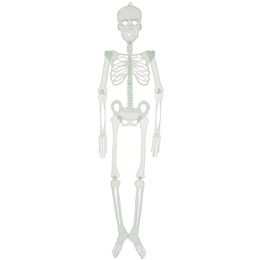 buttinette Bewegliches Skelett, glow-in-the-dark, 92 cm