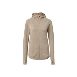 Tchibo Kapuzenjacke »Softtouch« - Beige/Meliert - Gr.: S