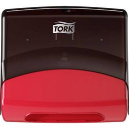 Tork 654008 Performance Handtuchspender Kunststoff Rot 1 St.
