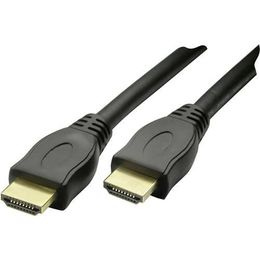 Schwaiger HDMI Anschlusskabel HDMI-A Stecker, HDMI-A Stecker 2.00 m Schwarz HDM0200043 vergoldete Steckkontakte, Ultra HD (4k) HDMI HDMI-Kabel