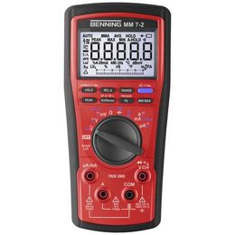 BENNING MM 7-2 Hand-Multimeter digital CAT III 1000 V, CAT IV 600 V Anzeige (Counts): 60000