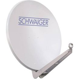 Schwaiger SPI085 SAT Antenne 85 cm Reflektormaterial: Aluminium Hellgrau