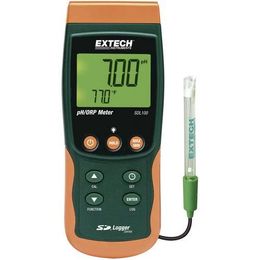 Extech SDL100 Kombi-Messgerät kalibriert (ISO) pH-Wert, Redox (ORP), Temperatur