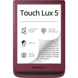 PocketBook Touch Lux 5 RubyRed eBook-Reader 15.2 cm (6 Zoll) Ruby, Rot