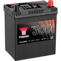 Yuasa SMF YBX3054 Autobatterie 36 Ah T1/T3 Zellanlegung 0