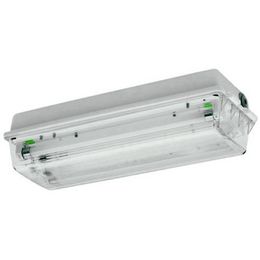 SCHUCH LED-Feuchtraum-Wannenleuchte LED LED fest eingebaut 8 W Neutralweiß Grau