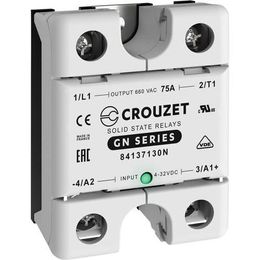 Crouzet Halbleiterrelais 84137130N 75 A Schaltspannung (max.): 660 V/AC Nullspannungsschaltend 1 St.