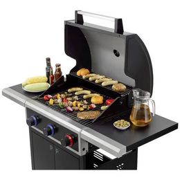 Tepro Garten Keansburg 3 Gas Grill 3 Brenner Schwarz, Edelstahl